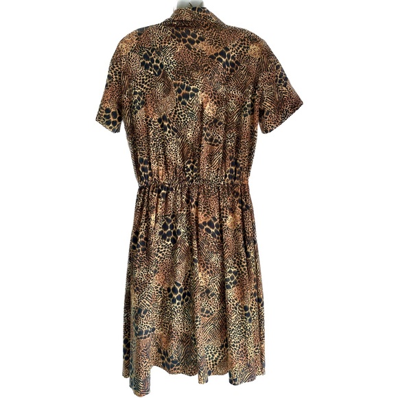 Dresses | Vintage Inspired Leopard Animal Print Retro Pinup Dress ...